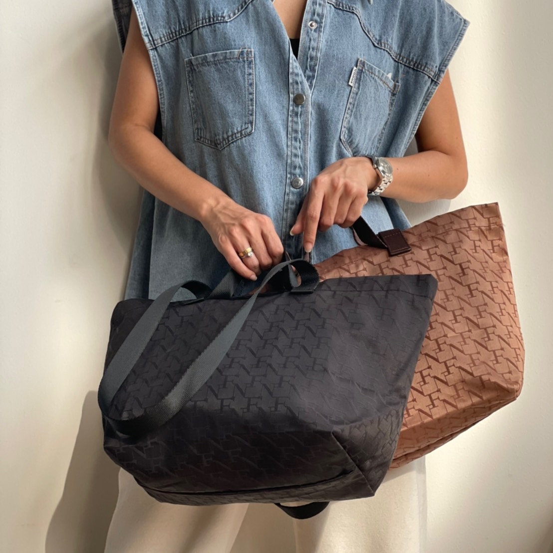FN BAG PREMIUM กระเป๋าสะพาย กระเป๋าถือ Shoping bag Tote bag 6304-90014 ...