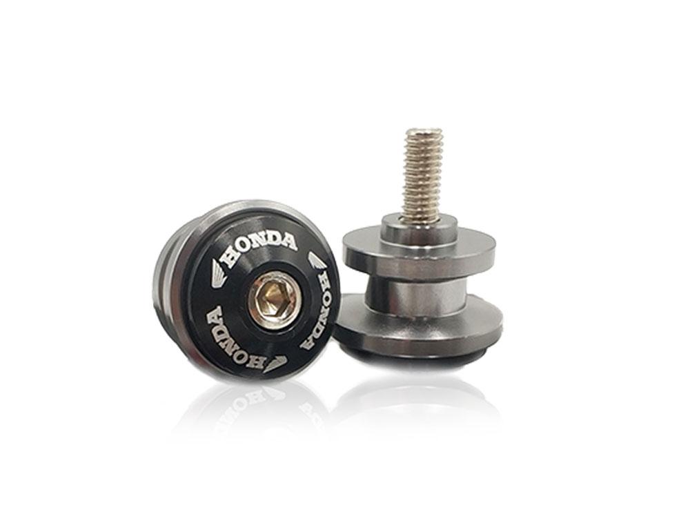 TECHGADGET MOWOK 2pcs สปูน ยกล้อหลัง ยกรถ LOGO HONDA ฮอนด้า 8mm ...