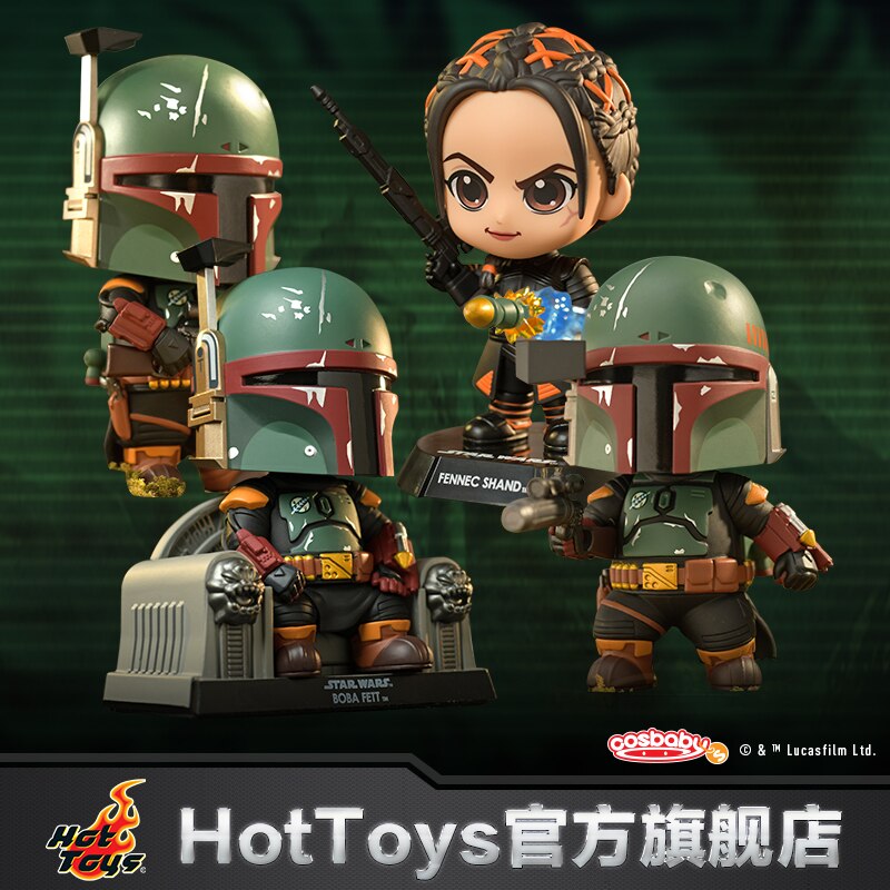 Hot Toys COSBABY Boba Fett FENNEC SHAND STAR WARS THE BOOK OF BOBA ...
