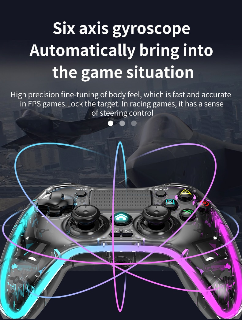 จอย bluetooth PS4SlimPro และ PS3 PC Android IOS Nintendo Switch เป็น ...