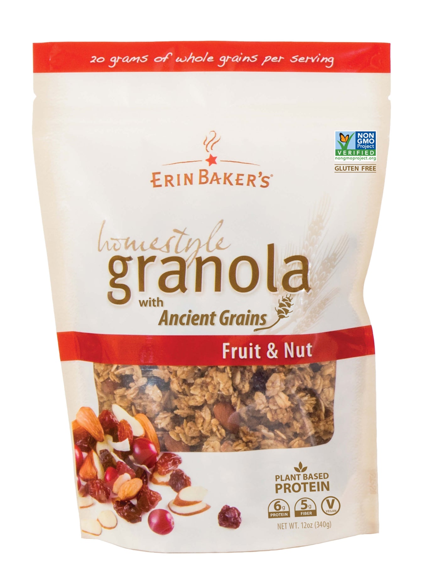 Erin Baker's Granola Fruit & Nut เอริน เบเกอร์ กราโนล่า ฟรุ๊ต แอนด์ นัท ...