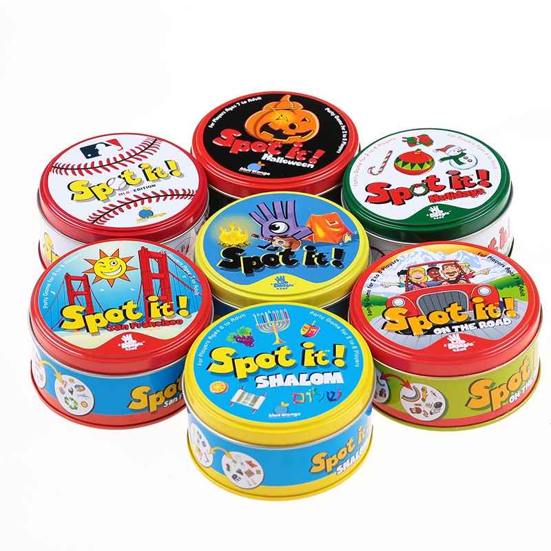 tutu toys dobble spot it card เกมของเล่น เกมจับคู่ภาพ เกมการ์ด บอร์ดเกม ...