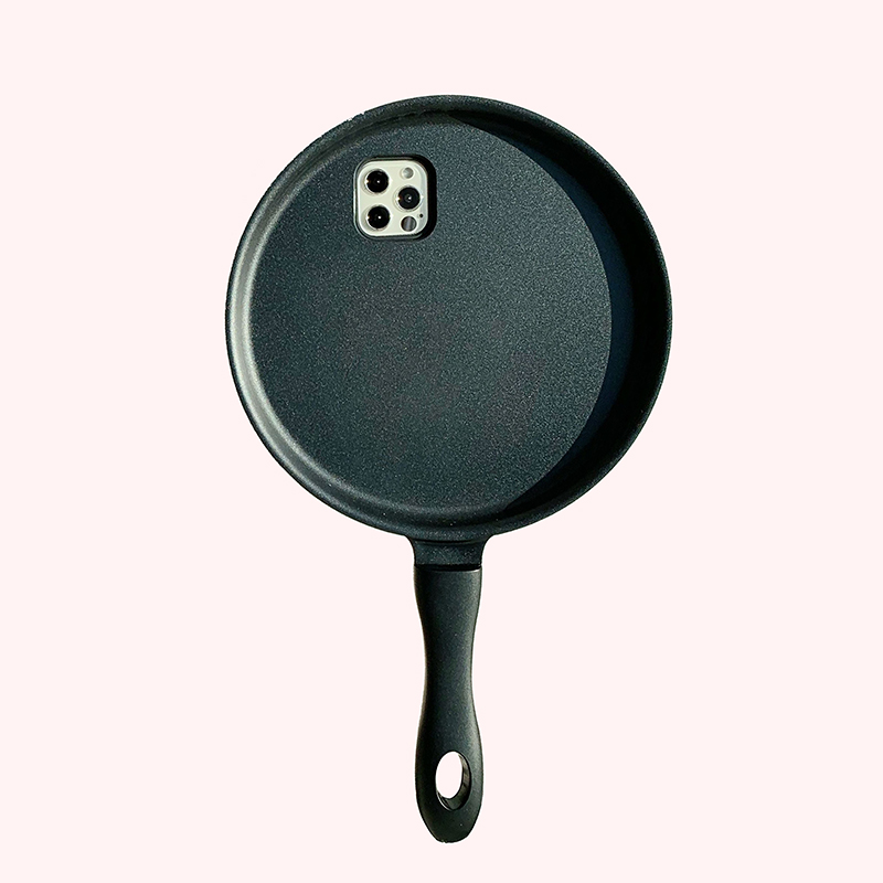 Funny 3D Frying Pan Case For iPhone 13 12 Pro Max 12 Mini 11 Pro SE 10 ...