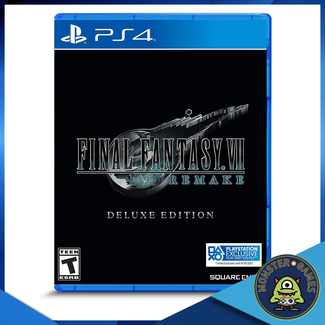 Final Fantasy VII Remake Ps4 Zone 3 แผ่นแท้มือ1!!!!! (Ps4 games)(Ps4 game)(เกมส์ Ps.4)(แผ่นเกมส์ ...