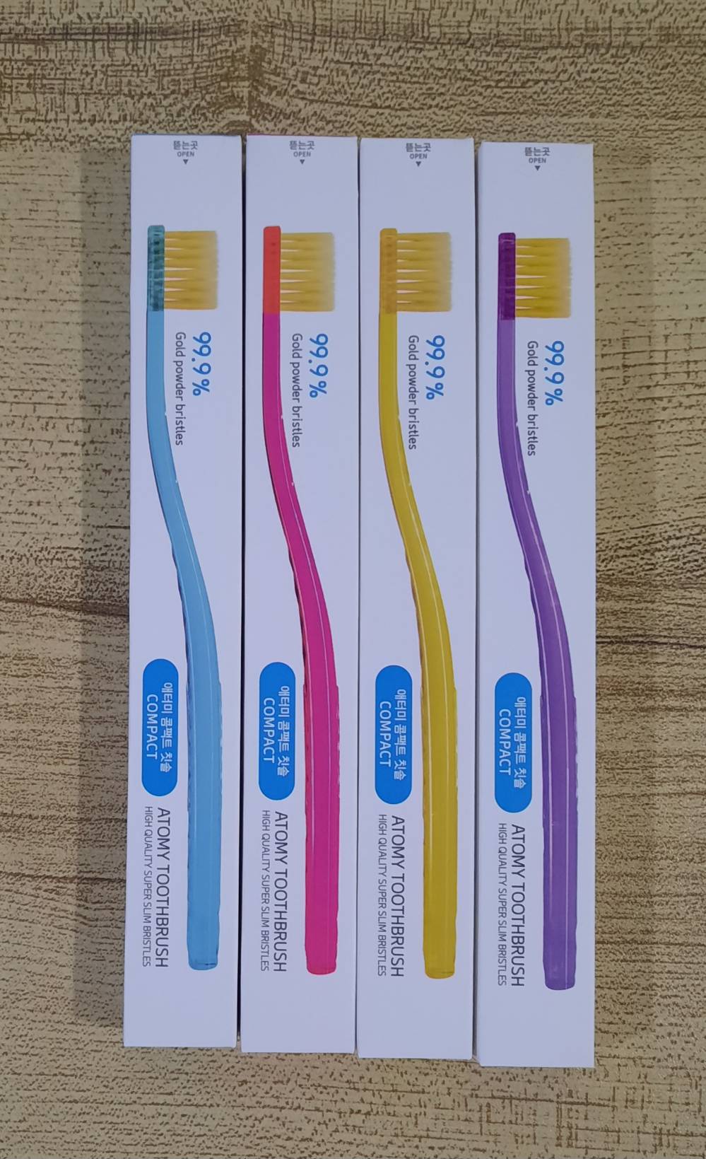 ATOMY TOOTHBRUSH COMPACT 4ด้าม 4สี | Lazada.co.th