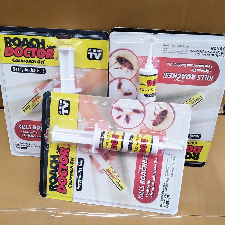 ยาฆ่า MI เจลกำจัดแมลงสาบ roach doctor เจลฆ่าแมลงสาบ ขนาด 30g ยาฆ่า ...