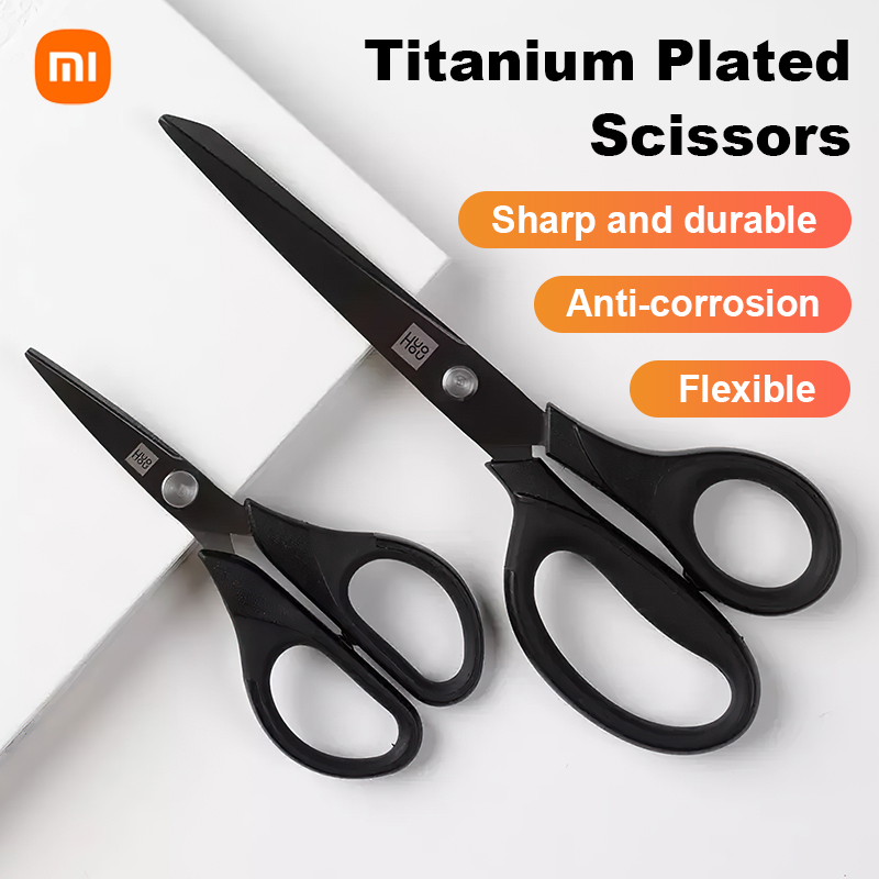 Xiaomi Huohou Titanium Plated Scissors Scissors Set ชุดกรรไกรตัดกระดาษ ...