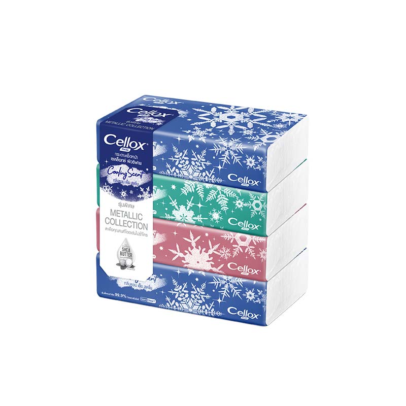 Super Sale!!! Cellox Purify Metallic Cooling soft pack 100 sheets total ...