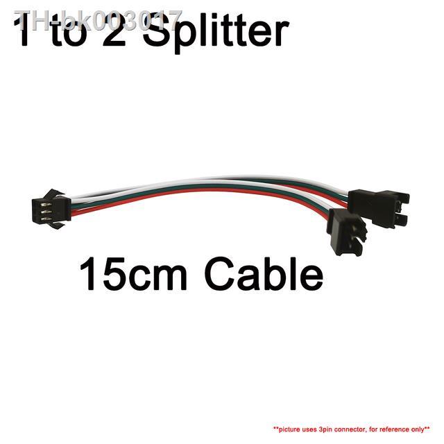 ¤๑ 2Pin 3Pin 4Pin SM Splitter Connector 1 to 2 3 4 LED Connector JST Male Female Connector Wire ...
