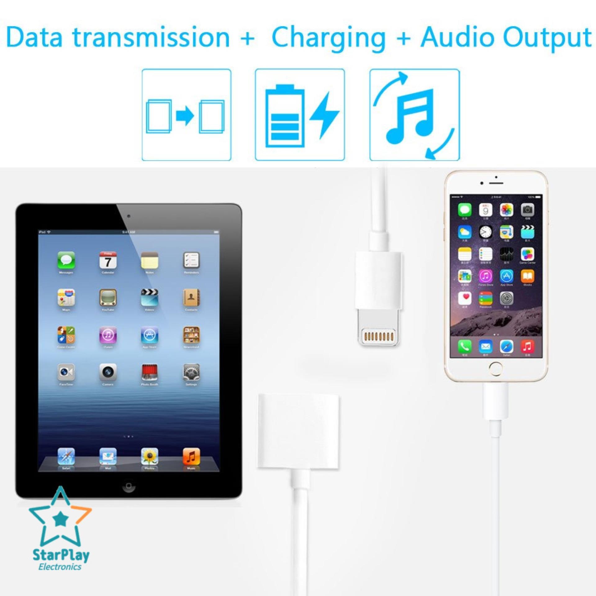 StarPlay 2 Pack Lightning to Lightning Extender Cable Lightning ...