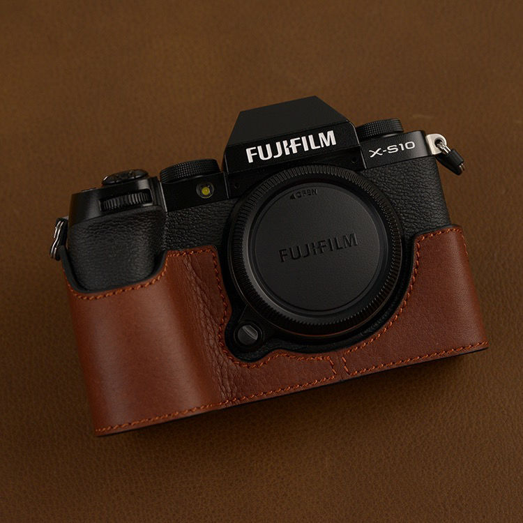 Fuji X-S10 Leather Case XS10 Case Camera Leather Case Camera Bag Half ...