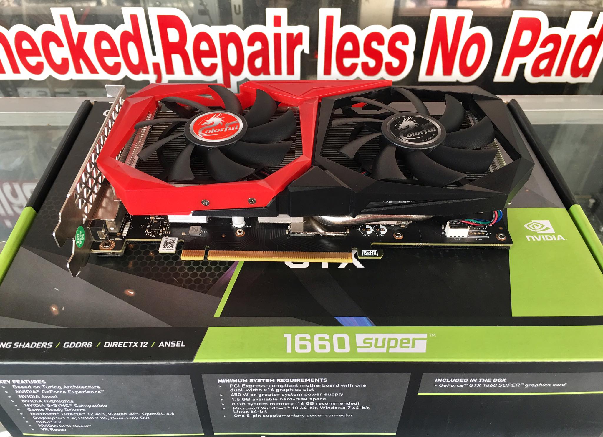 COLORFUL BATTLE AX GTX1660 SUPER 6GB GDDR6(2057492240220) - STA104 ...