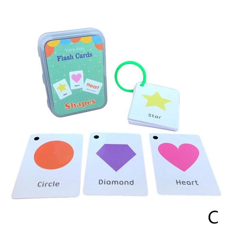 Children Flash Cards English Reading Alphabet Letters Number Maths ...