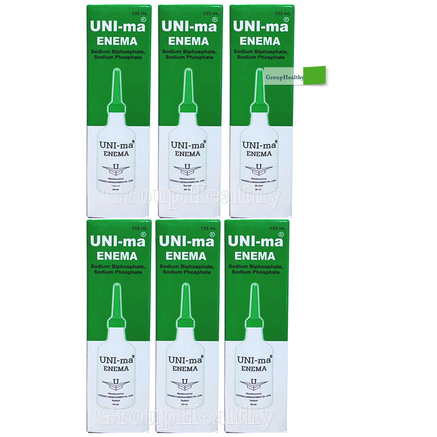 UNI-ma ENEMA ยูนิ-ม่า อีนีม่า น้ำเกลือใช้สวนทวารลดอาการท้องผูก 133 ML ...