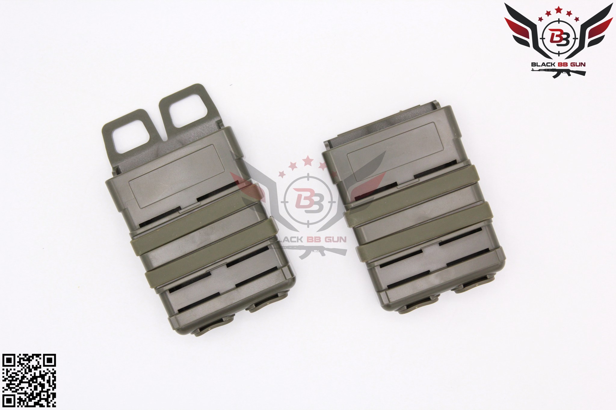 Fast Mag M4 (คู่) (ซองแม็กกาซีนคู่ แบบแข็ง) (เพ้าแม็กกาซีนคู่) Fast Mag ...