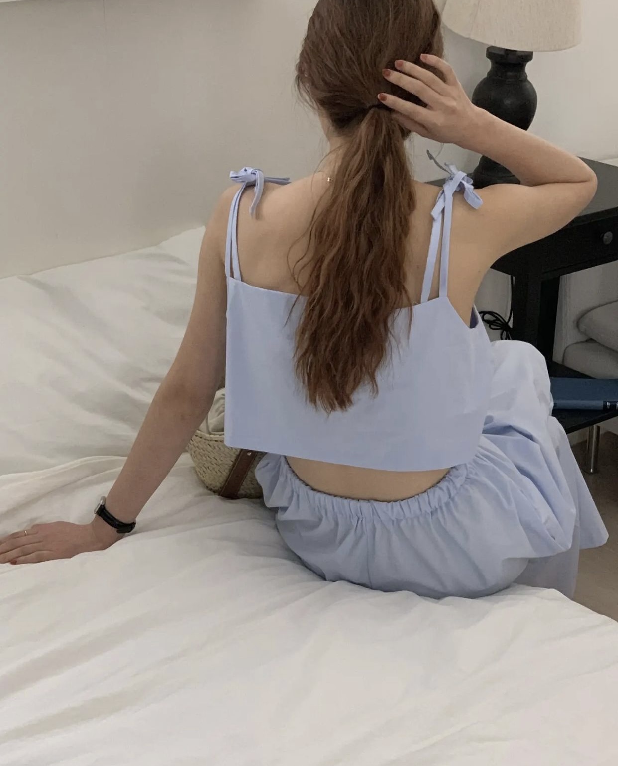 พร้อมส่ง! chawy jumpsuit ???????? C3590 จั้มสูทขายาว จั๊มสูทผู้หญิง จั้มสูทมินิมอล มี 2 สี ขาว ...