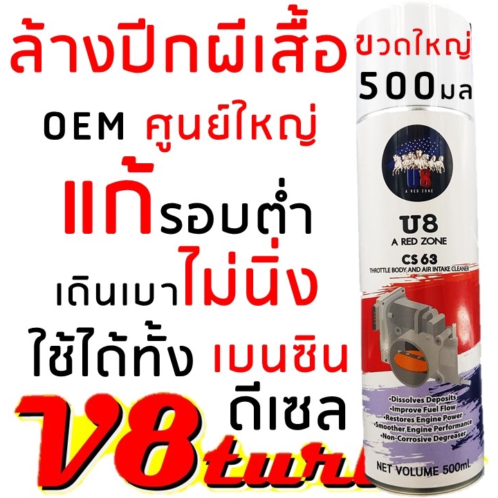 น้ำยาล้างปีกผีเสื้อ diy 500 ML. USA FORMULA แบรนด์ U8 A RED ZONE สูตรจากอเมริกา OEMศูนย์รถยนต์ ...
