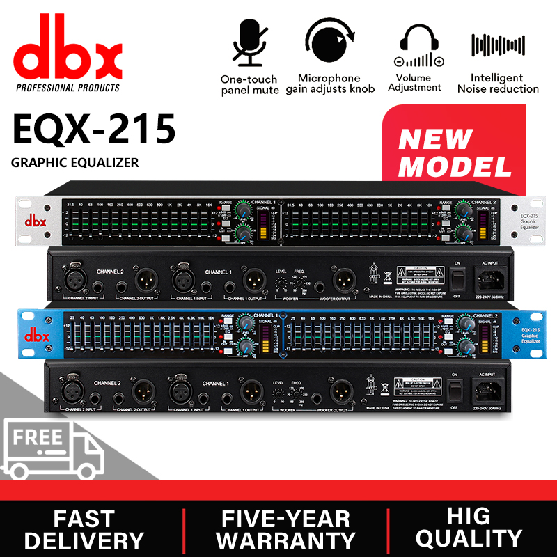 DBX EQX231MQX3031 equalizer สามารถกำจัดเสียงรบกวนที่มีความถี่ต่ำได้อย่างมีประสิทธิภาพและลดการ ...