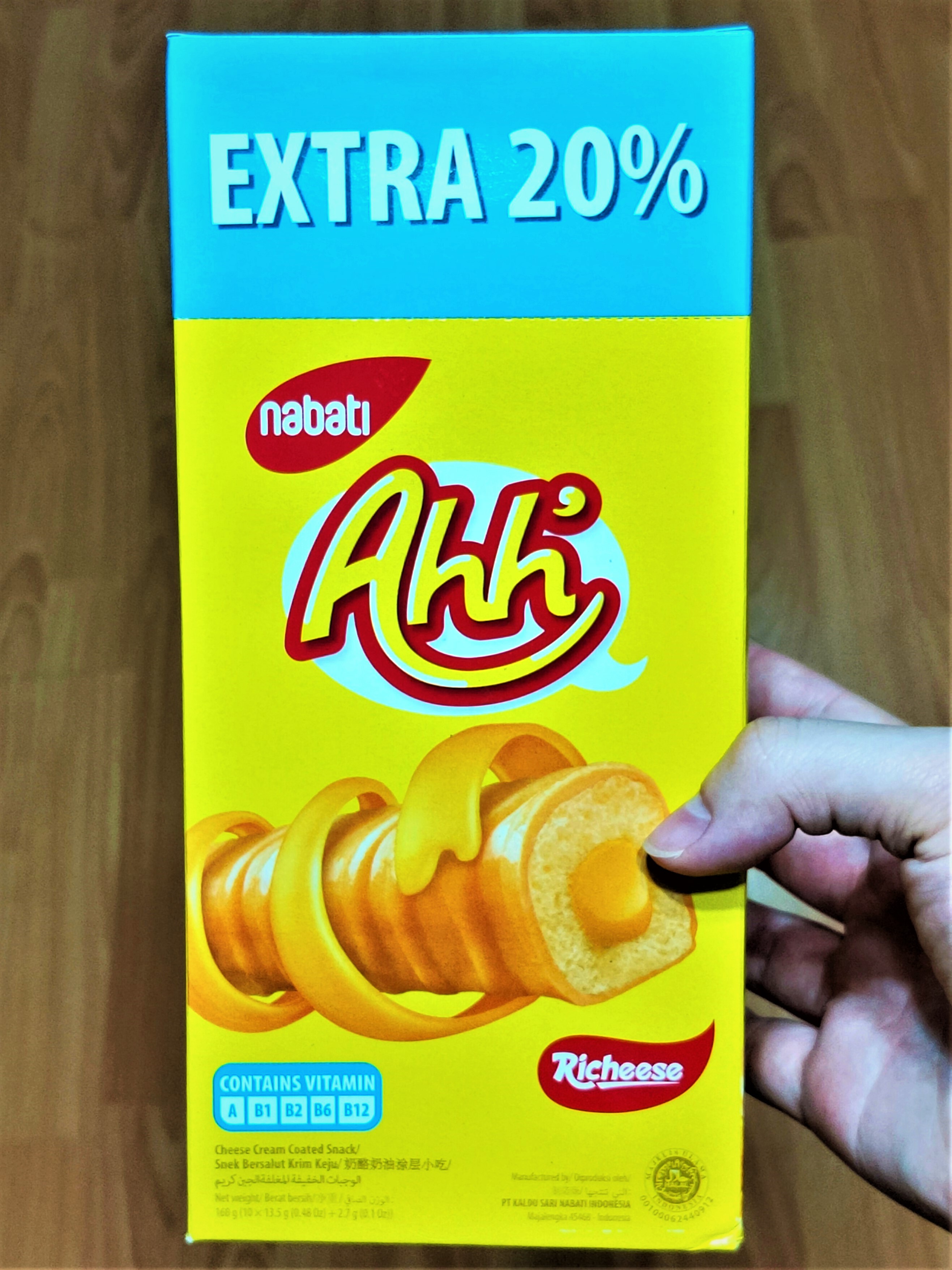 Ahh' Cheese Richeese???????? ขนมข้าวโพดอบกรอบ ชีสแท่ง เคลือบชีส มีทั้ง ...