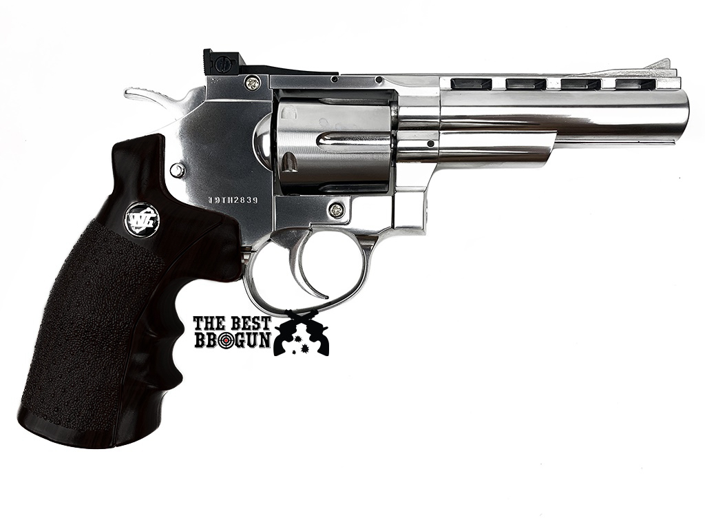 ปืนบีบีกัน ปืนลูกโม่ WinGun 701 ด้ามดำ ลำกล้อง 4 นิ้ว ฟรี ลูกเซรามิค ...