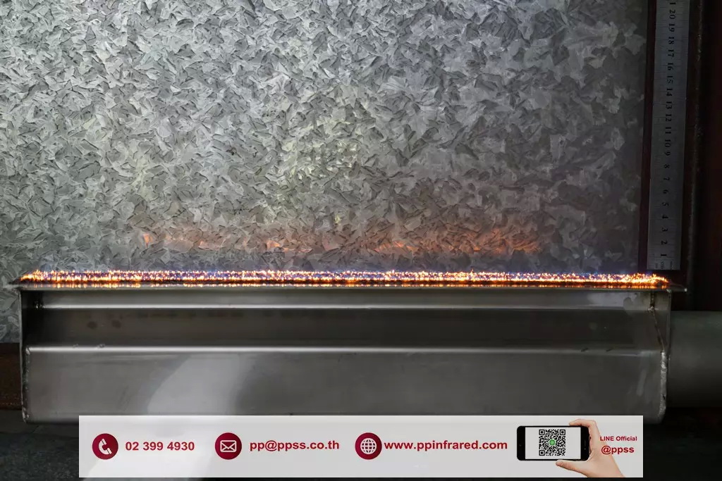 Metal Fiber Burner MFB400-20-RB l เบิร์นเนอร์แก๊สอุตสาหกรรม หัวเตาเมทัล ...