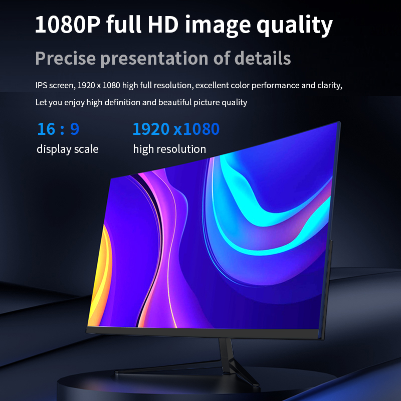 BEEX จอคอมพิวเตอร์ 27 นิ้ว 75Hz HD 1080p IPS มอนิเตอร์สำหรับเดสก์ท็อป ...