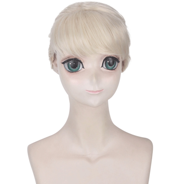 cos วิก เจ้าหญิงเอลซ่า Frozen วิกอนิเมะ สไตล์ cos 715 | Lazada.co.th
