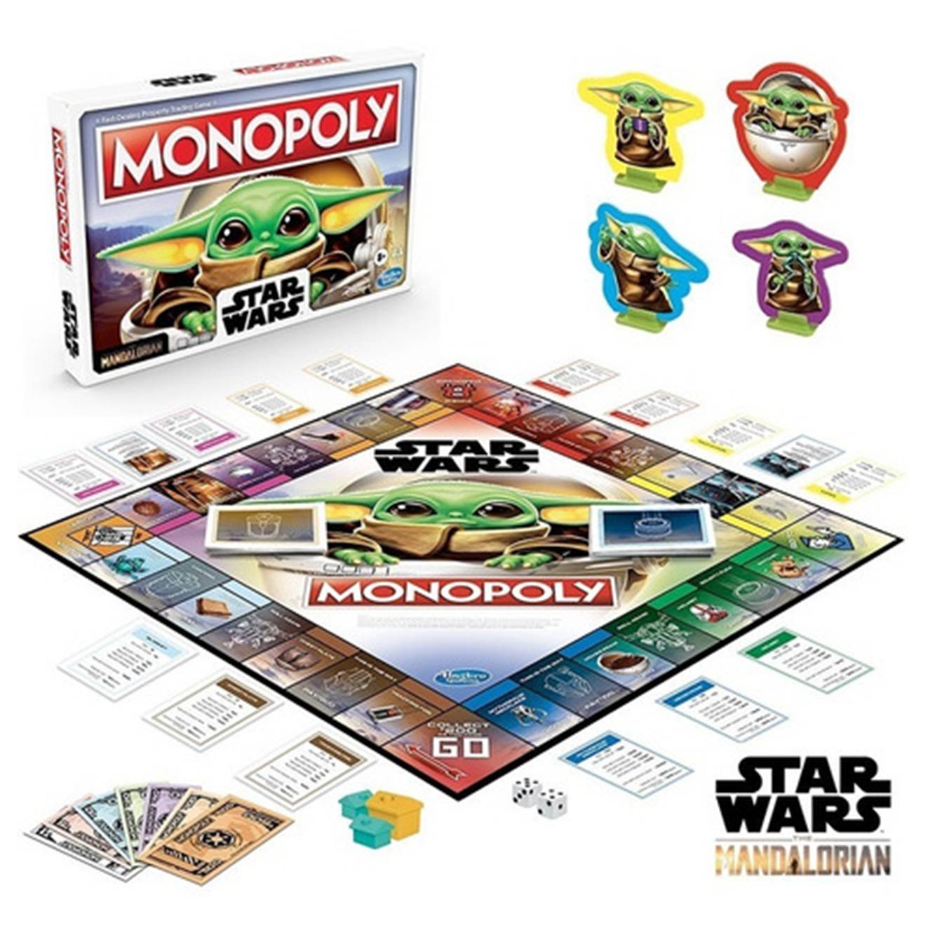 Hasbro Monopoly The Child ฮาสโบรโมโนโพลี่ เกมกระดาษสตาร์วอร์ รหัส ...