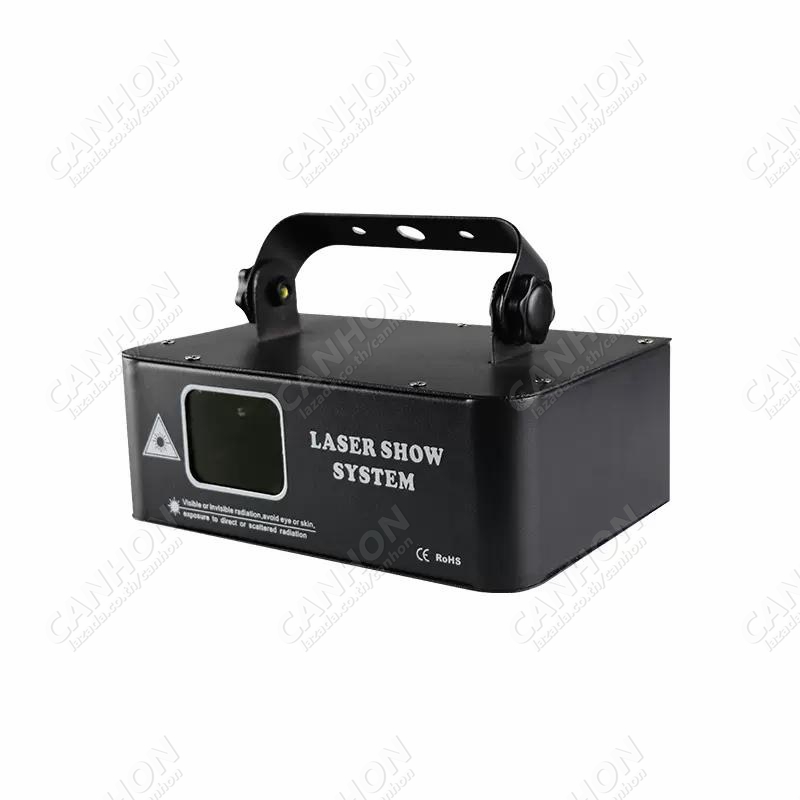 7 สี RGB เลเซอร์ไฟเวที ไฟรูปแบบ Laser Beam Line Scanner โปรเจคเตอร์ ไฟ ...