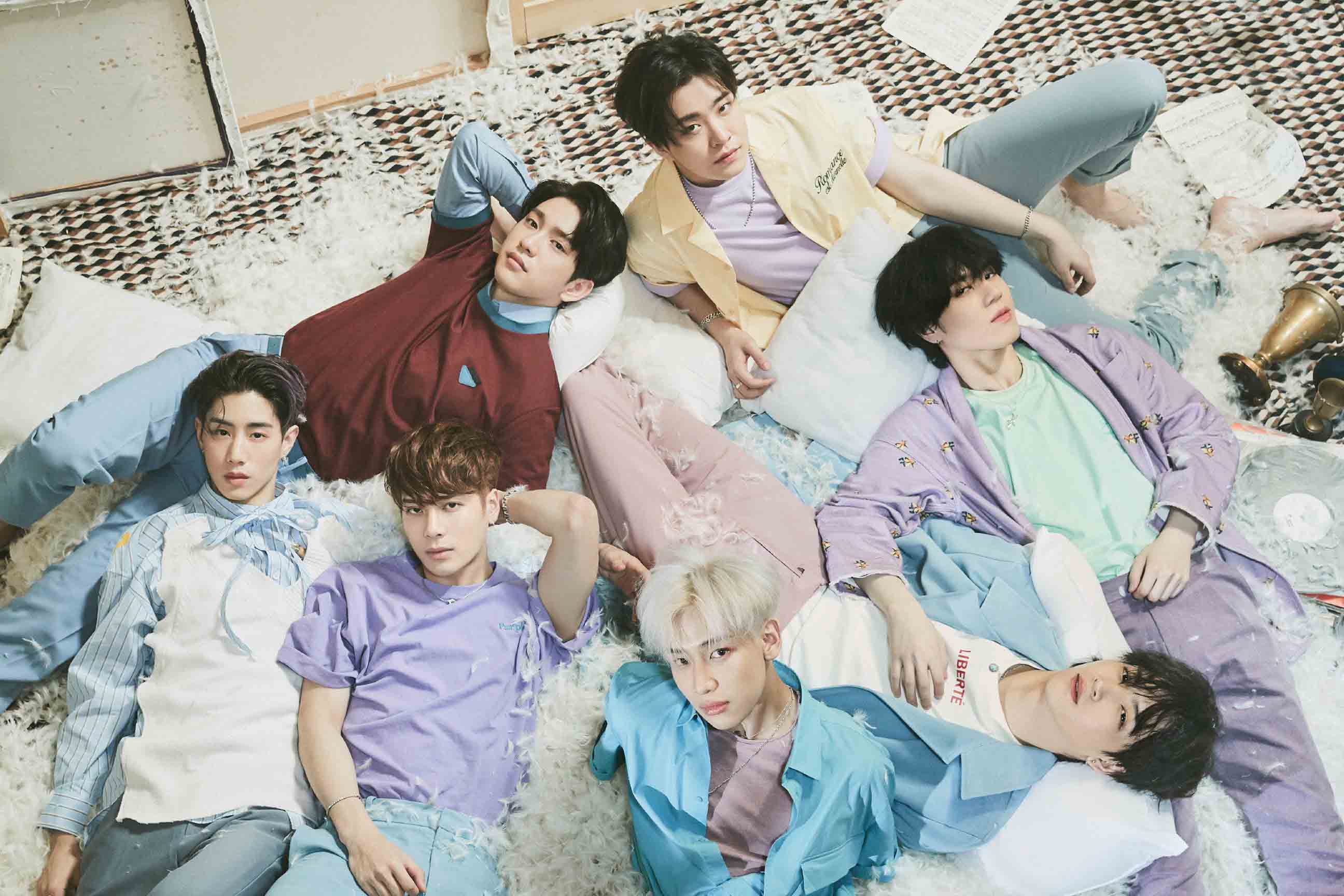 โปสเตอร์ GOT7 ก็อตเซเว่น ดารา เกาหลี Korean Boy Band kpop ของสะสม ตก ...