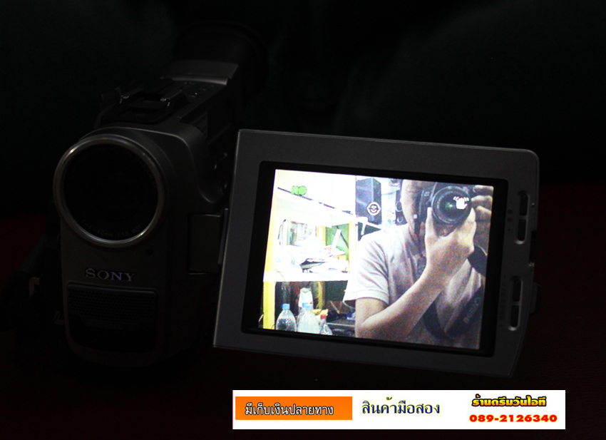 ขายกล้องถ่ายวีดีโอHandycam ยี้ห้อ Sony DCR-TRV7 NTSC แบตชาร์จ ใช้เทประบบม้วนฟิล์มMINI DV กล้อง ...