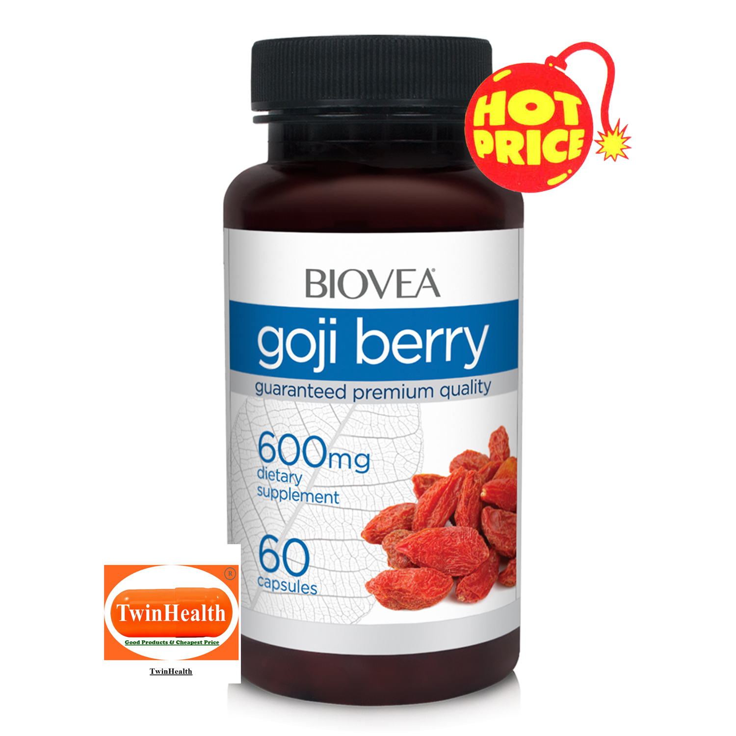 BIOVEA GOJI BERRY 600 mg / 60 Capsules | Lazada.co.th