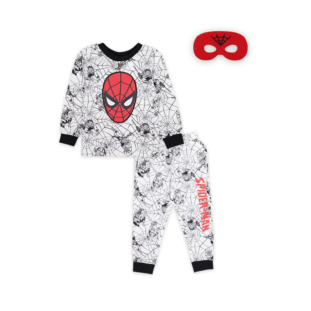 Marvel Sleep Wear - Spider Man ชุดนอนเด็กมาร์เวล สไปรเดอร์แมน เสื้อแต่ง ...