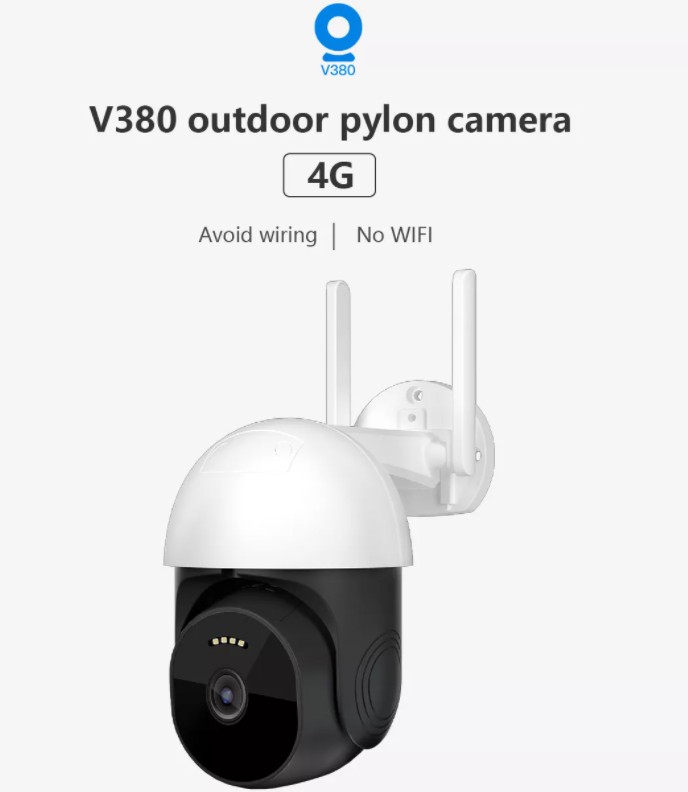 กล้องวงจรปิดใส่ซิมเน็ต 4g กล้องใส่ซิม กล้องวงจรปิด 4g CCTV CAMERA V380 ...