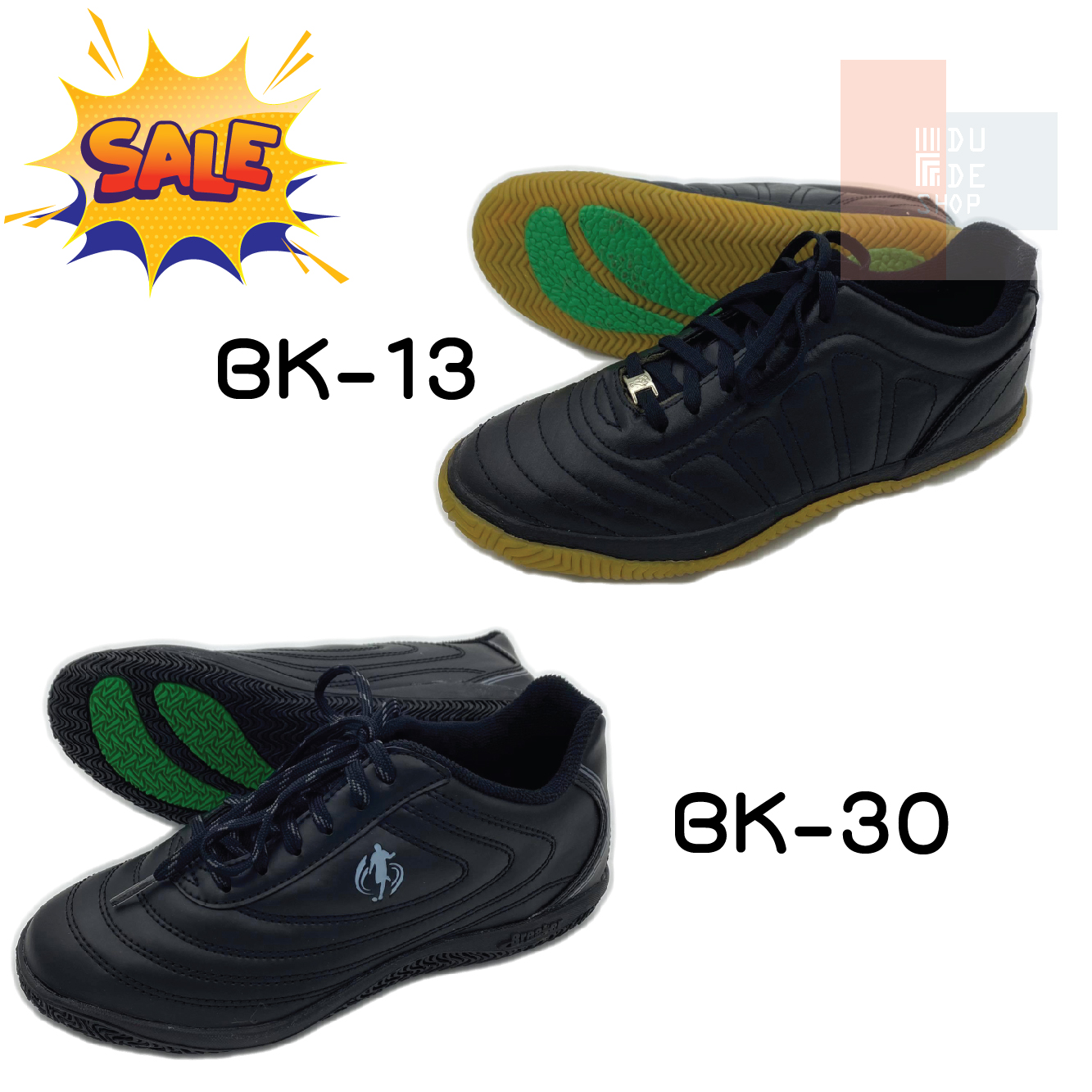 พร้อมส่ง Bk-30 Bk-13 รองเท้าผ้าใบพื้นฟุตซอลสีดำเบรคเกอร์ รองเท้าทำงาน ...