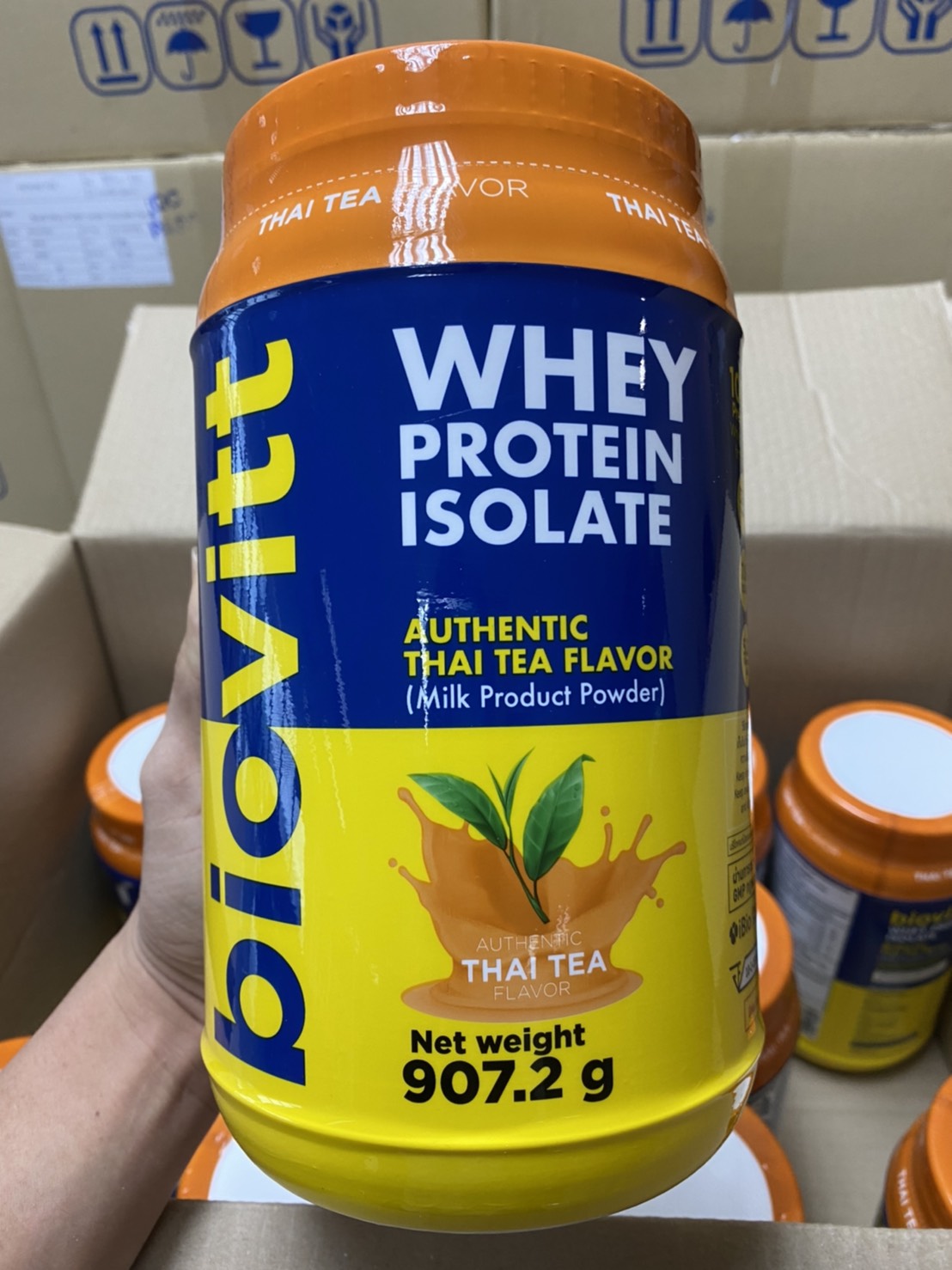 Promotion????????Biovitt ️Whey Protein Thai Tea Flavor ไบโอวิต เวย์ ...