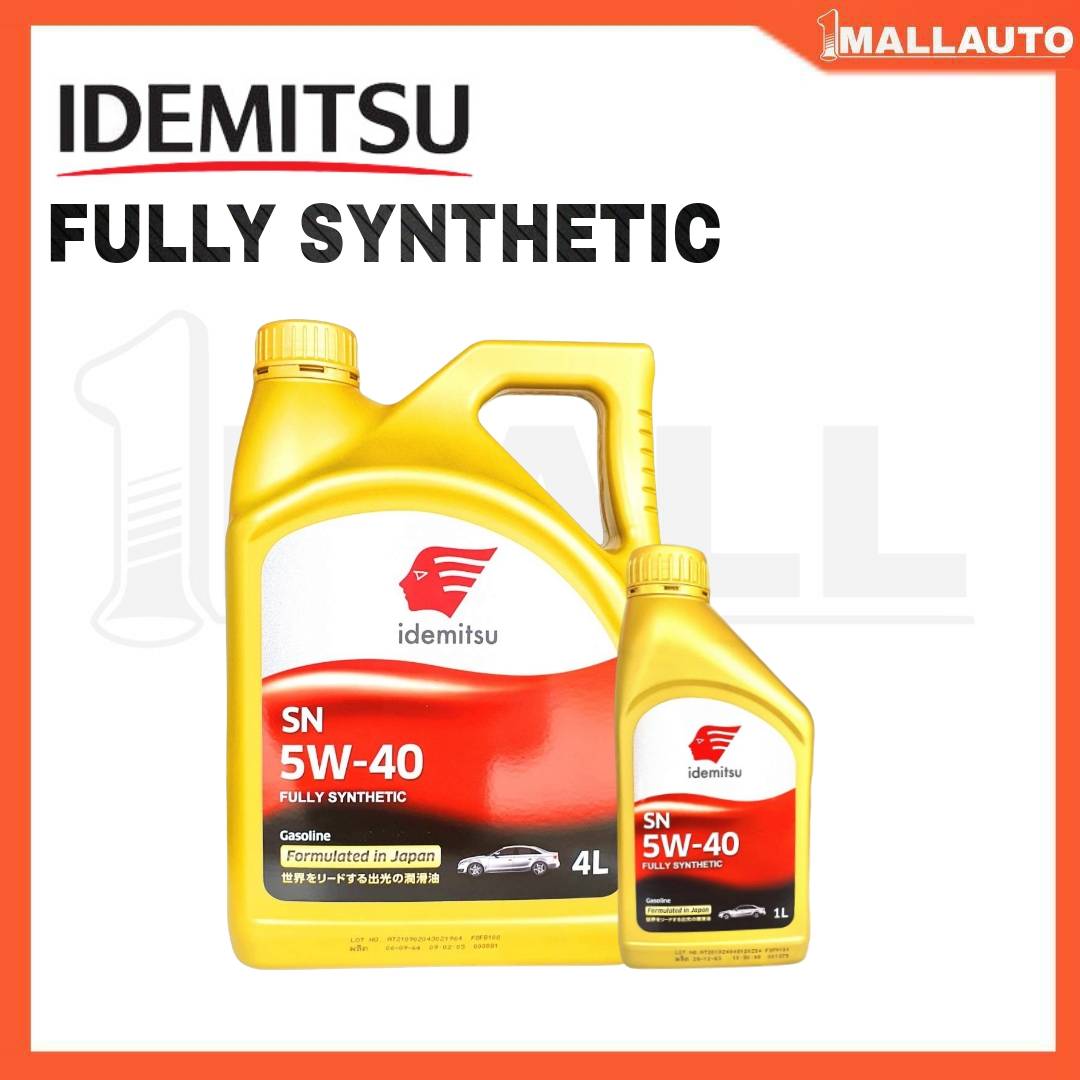 IDEMITSU SN 5W-40 FULLY SYNTHETIC ( เลือกปริมาณ 41ลิตร หรือ 4 ลิตร ) กด ...