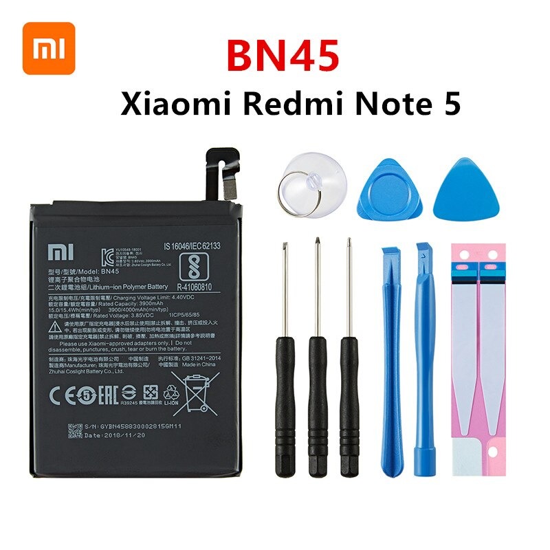 แบตเตอรี่ (BN45 ) Xiaomi Redmi Note 5 / Note5 4000MAh แบตเตอรี่ ...