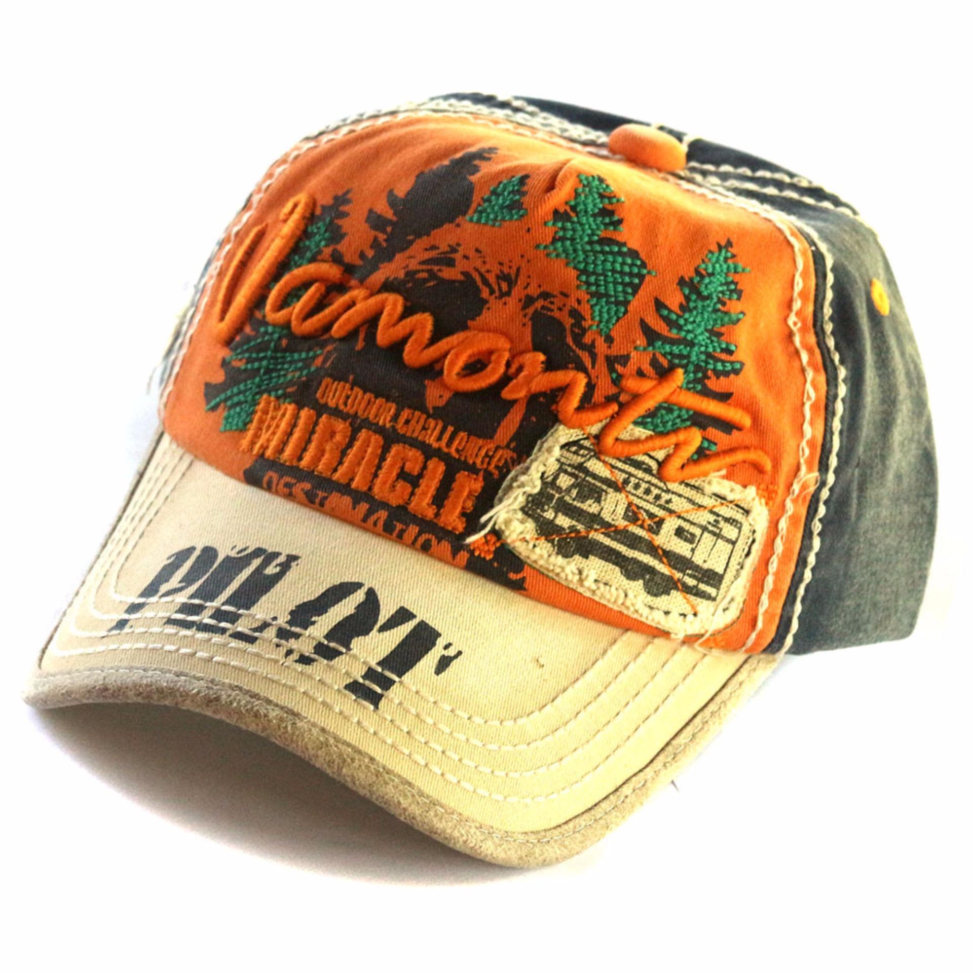 JAMONT หมวกแก๊ป วินเทจ สุดเท่ ฮิพฮอพ แร็พโย่ เกาหลี K-POP ญี่ปุ่น เจแปน ...