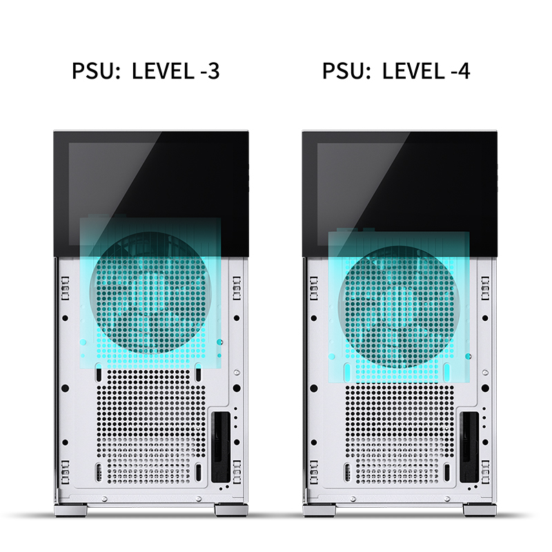 JONSBO D41 MESH SCREEN ATX White - Da Box Store - ThaiPick