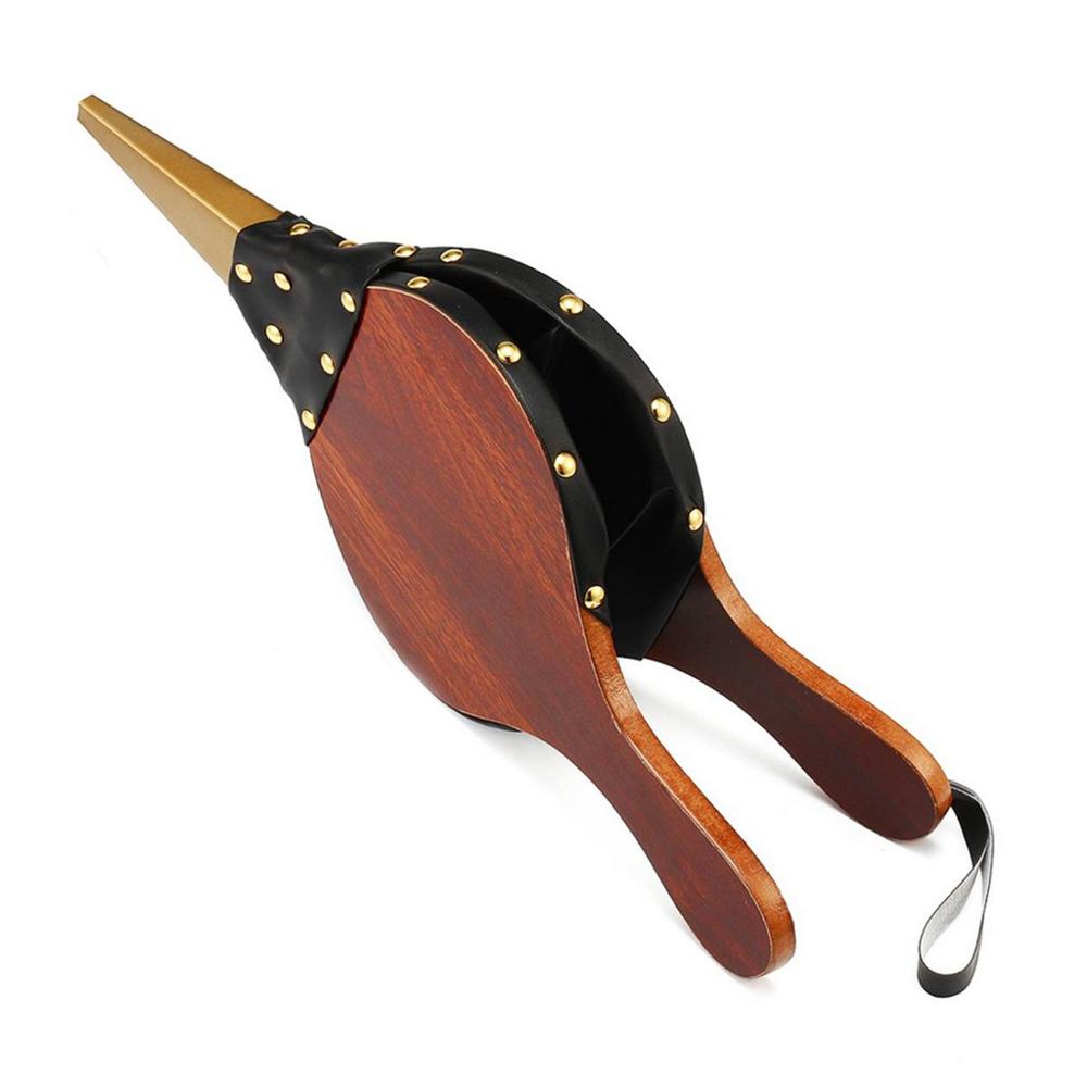 Handheld Wooden Air Blowers Fireplace Bellow for Outdoor Camping Picnic ...