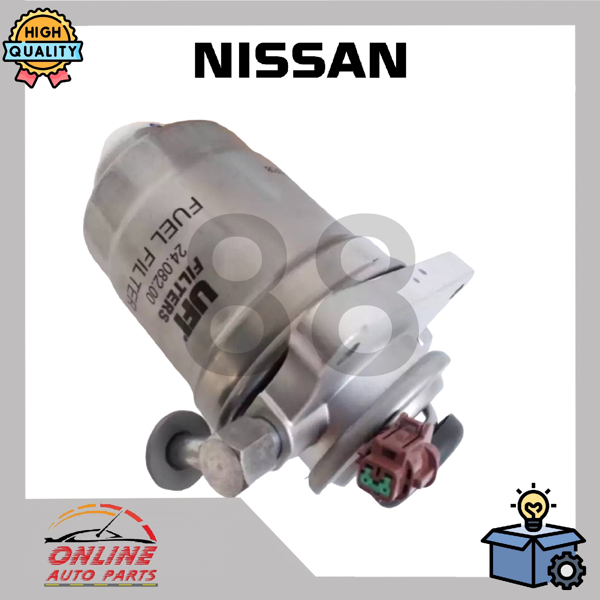 กรองโซล่าดักน้ำ ติดที่กดฟิตปั้ม นิสสัน นาวาร่า ทั้งลูก#16403-EB75B⚡ หมด ...