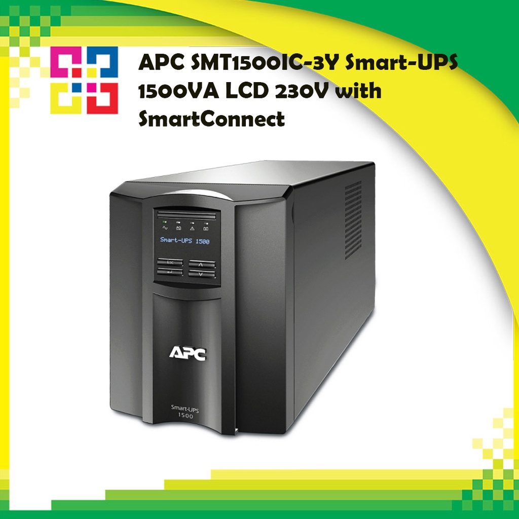 APC SMT1500IC-3Y Smart-UPS 1500VA LCD 230V with SmartConnect | Lazada.co.th