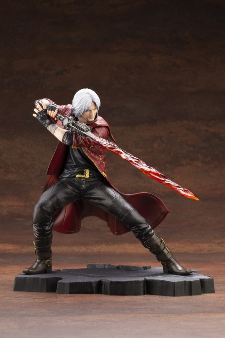 28cm Devil DANTE May Cry NERO Statue Action Figure PVC Model Collection ...
