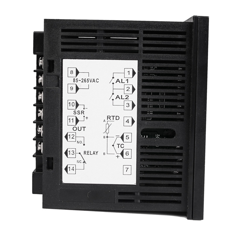 SINOTIMER 2 Set Digital Waterproof PID Temperature Controller K Type ...