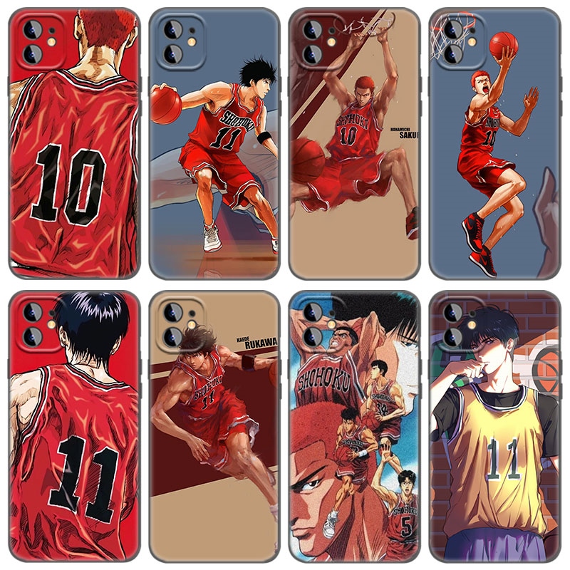 Anime Slam Dunk Phone Case For Apple iPhone 13 12 Mini 11 Pro Max XR X ...