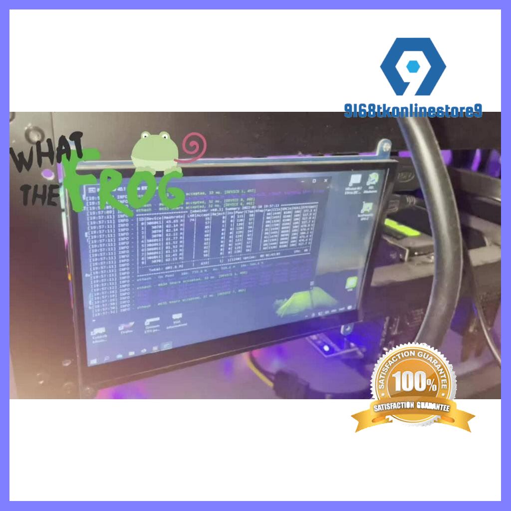 ใครยังไม่ลอง ถือว่าพลาดมาก !! 5" & 7" Mining Touch screen LCD monitor ...