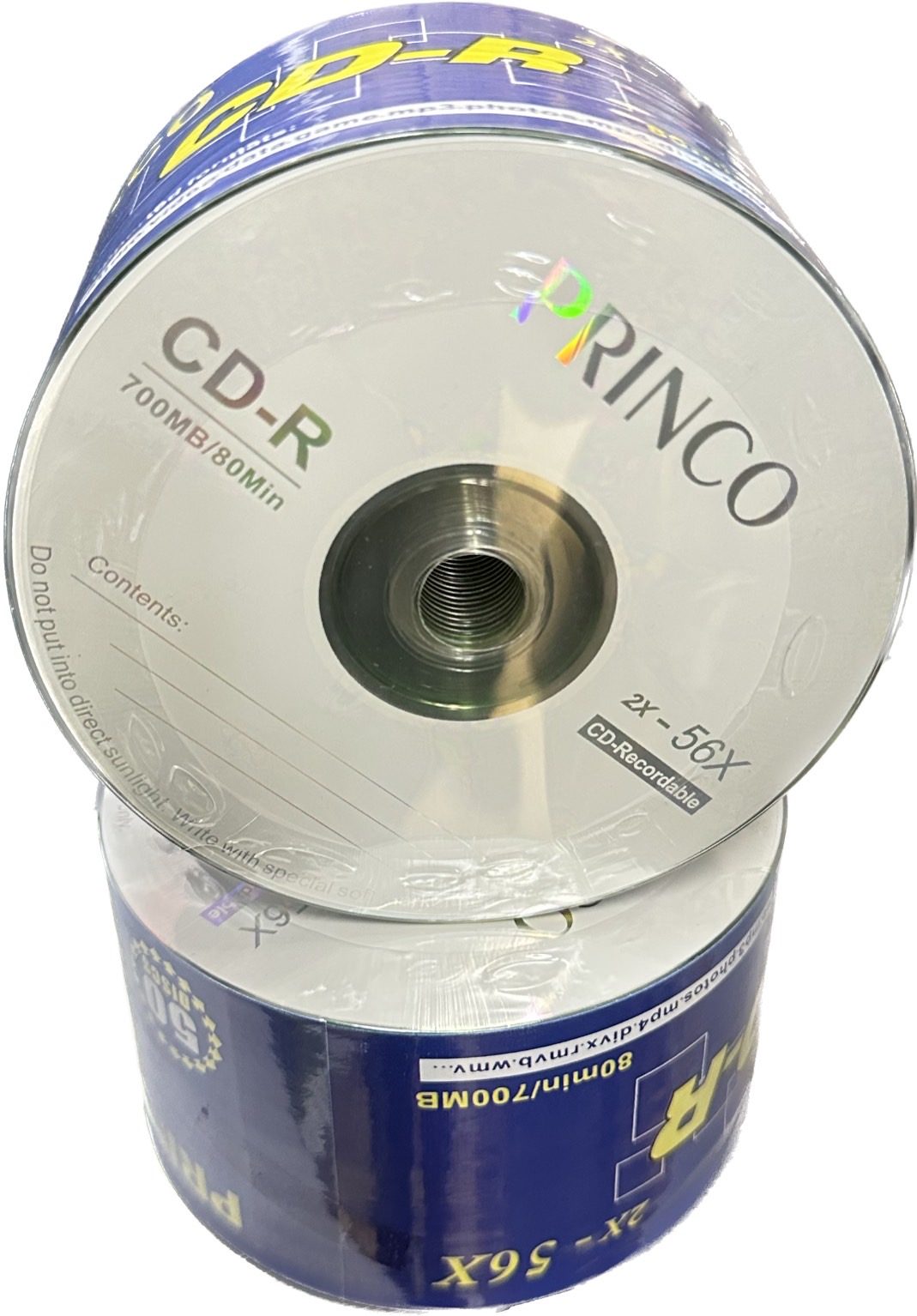 CD-R Princo 700MB. 80MIN. (PACK.50) | Lazada.co.th