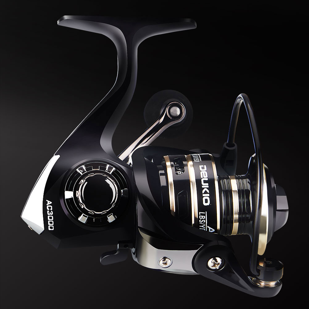 【GC】AC2000-7000 Sea Rod Fishing Reel โลหะเต็มรูปแบบ Rocker 5.2: 1 ความ ...