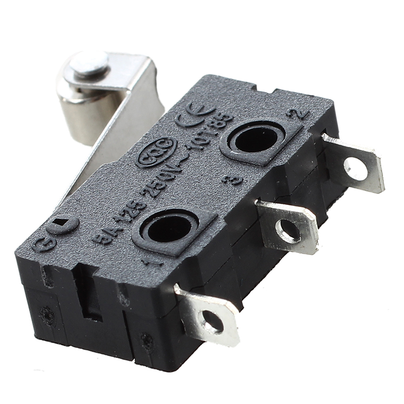 5 Pcs Micro Limit Switch Roller Arm Subminiature SPDT Snap Action ...